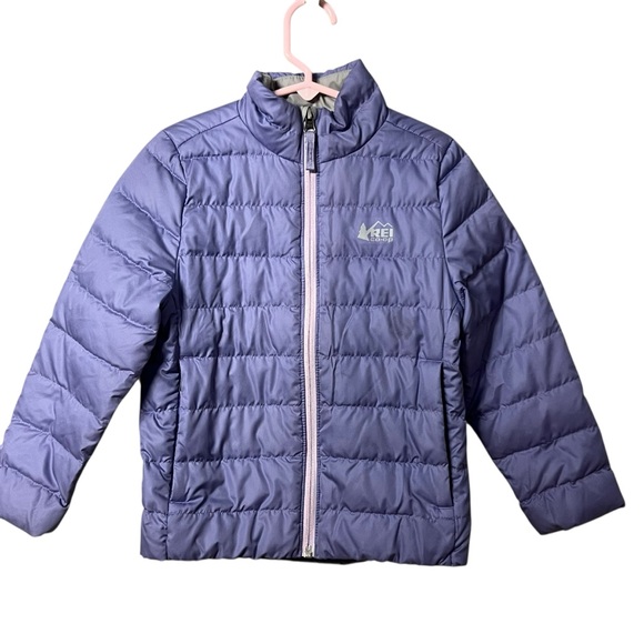 REI | Jackets & Coats | Rei Co Op Girls Quilted 65 Down Puffer Jacket ...
